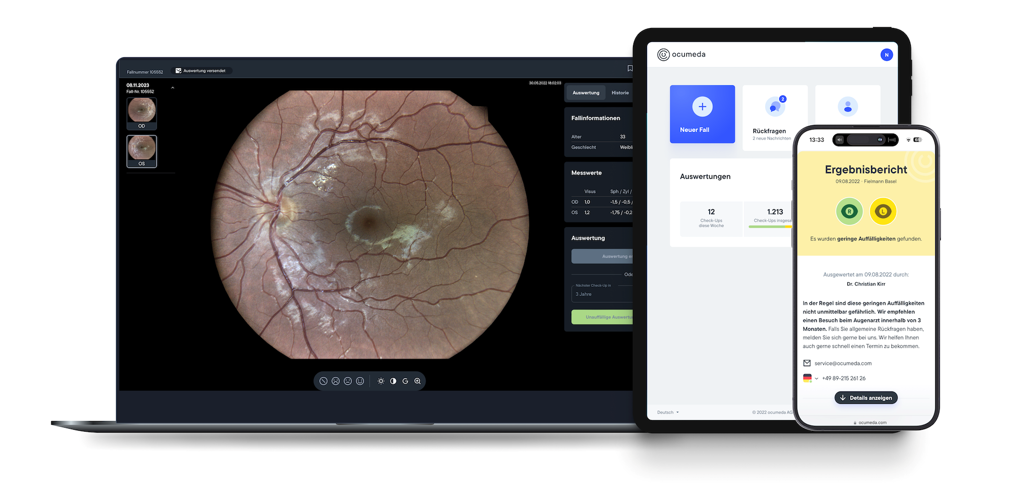 Ocumeda stellt sich vor – geringer Aufwand, großen Nutzen